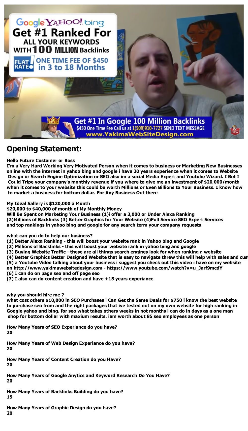 Yakima Web Design Company – 1(509)910-7727